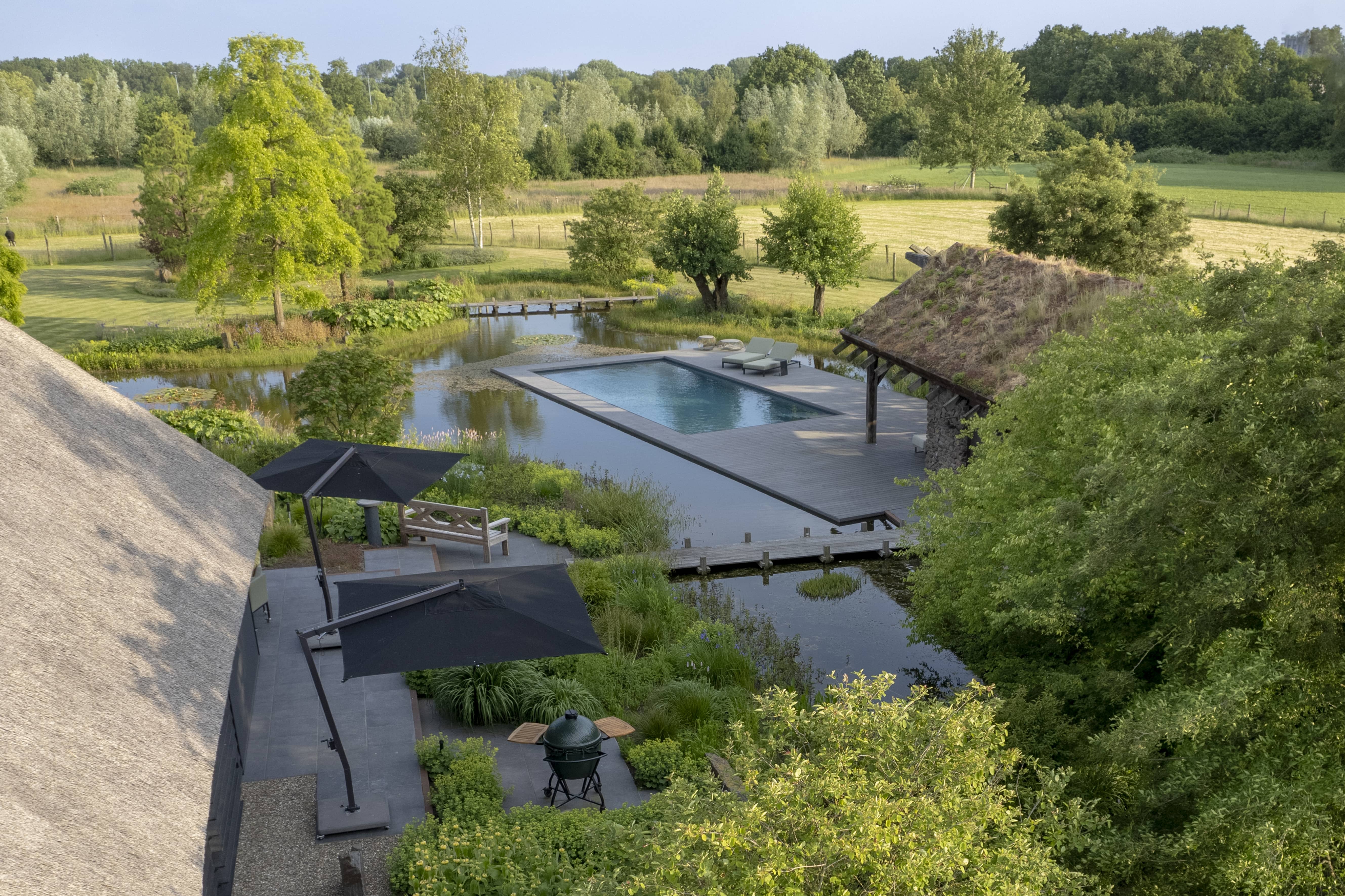 Floating Pool Garden