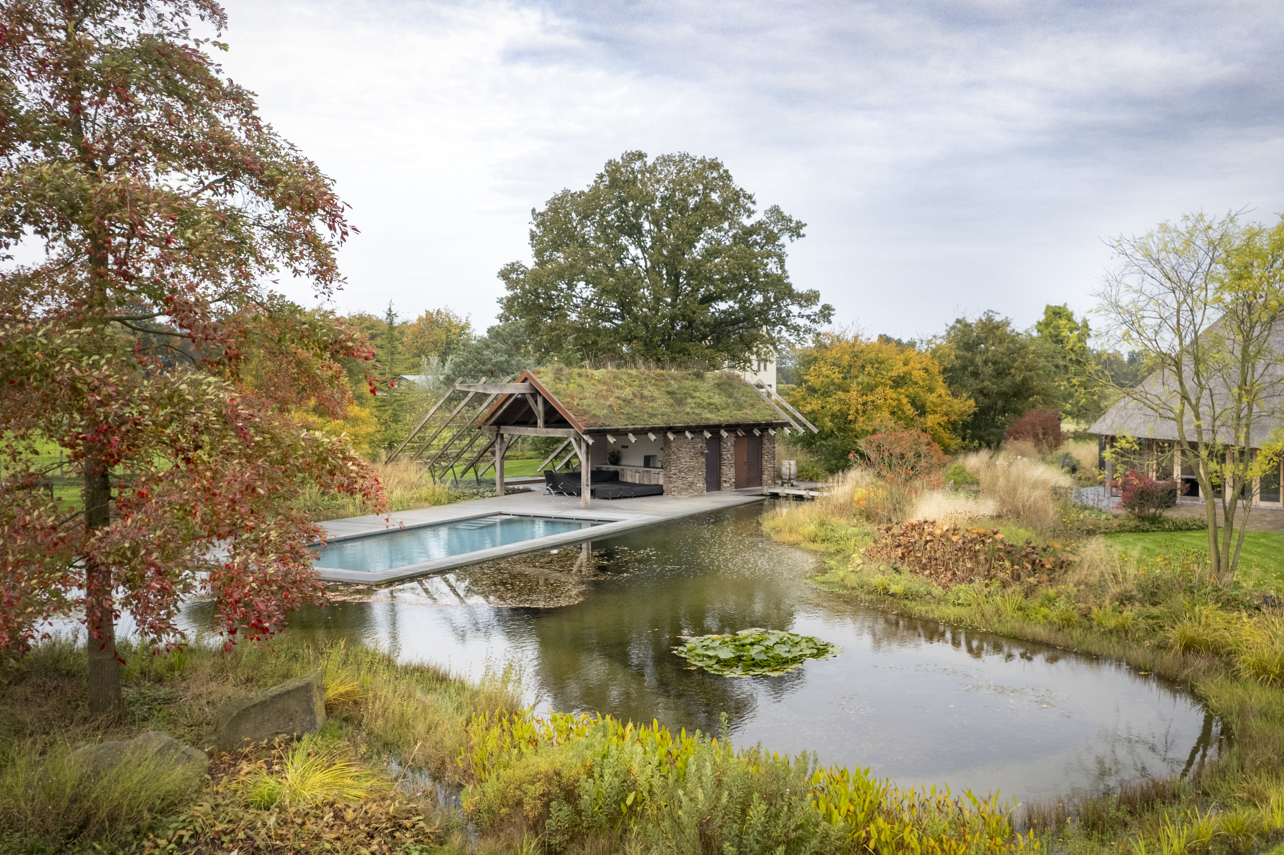Floating Pool Garden